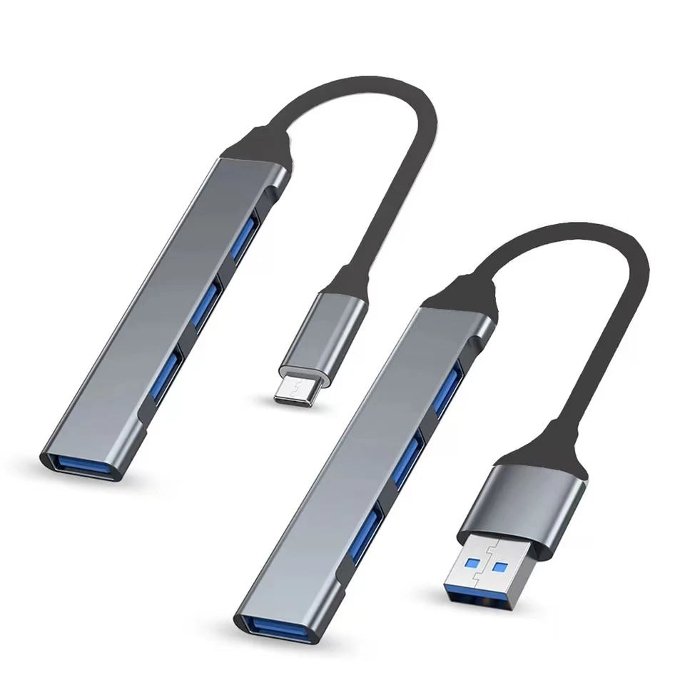 4-Ports-USB-3-0-Type-C-HUB-Expander-Splitter-High-Speed-Adapter-Docking ...