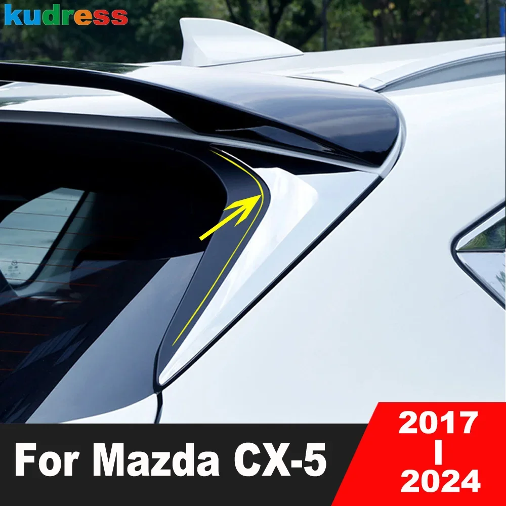 For Mazda CX-5 CX5 KF 2017-2021 2022 2023 2024 Chrome Car Rear Window ...