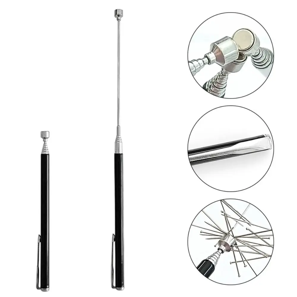 Pluma-de-recogida-con-varilla-magn-tica-telesc-pica-extensible-grabador ...