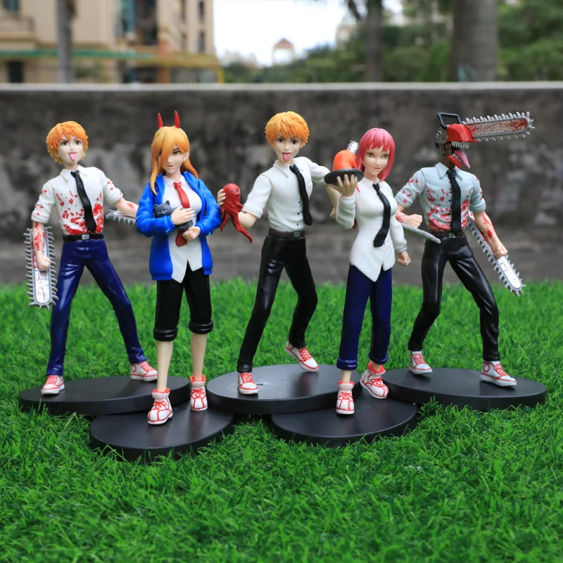 Figura-de-acci-n-de-motosierra-Man-Denji-modelo-de-PVC-coleccionable ...