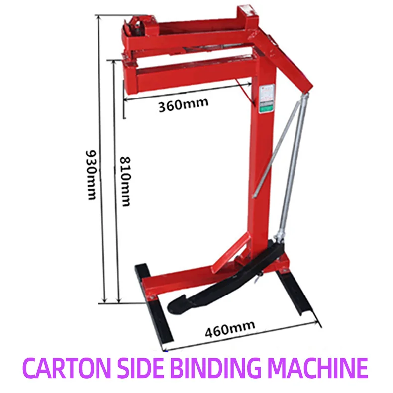 Buy New Foot-operated Carton Binding Machine Corrugated Box Stitcher ...