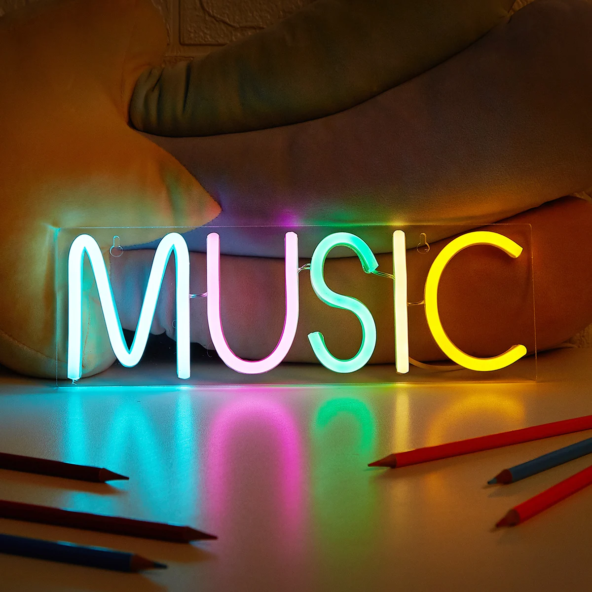 Chi-buy-LED-Neon-MUSIC-USB-Powered-Neon-Signs-Night-Light-3D-Wall-Art ...