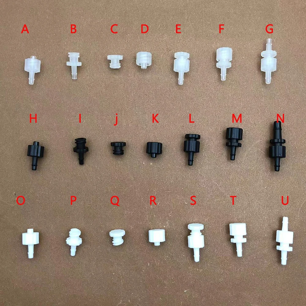10PCS-UV-Solvent-Printer-Plastic-Ink-Tube-Connector-Hose-Pipe-Tubing ...