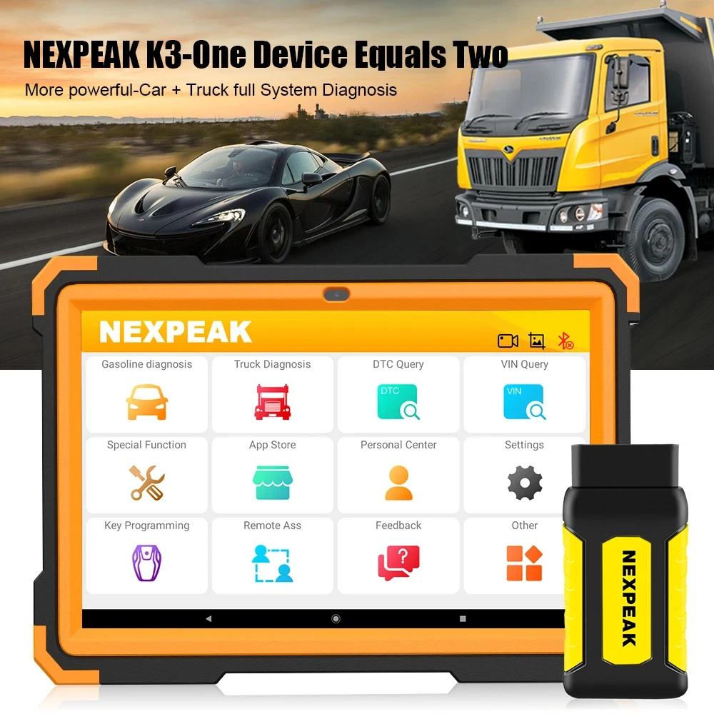 NEXPEAK-K3-OBD2-Scanner-Heavy-Duty-Diagnostic-Tool-For-Car-and-Truck ...