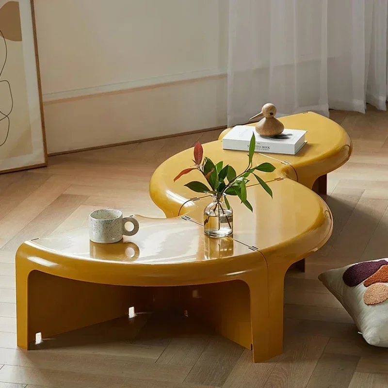 Modern Circular Coffee Table for Living Room Design Creative Small ...