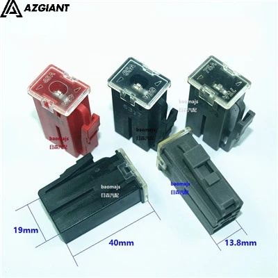10 pcs AZGIANT Excavator fuse 45A/65A/75A for Kato Sumitomo Doosan ...