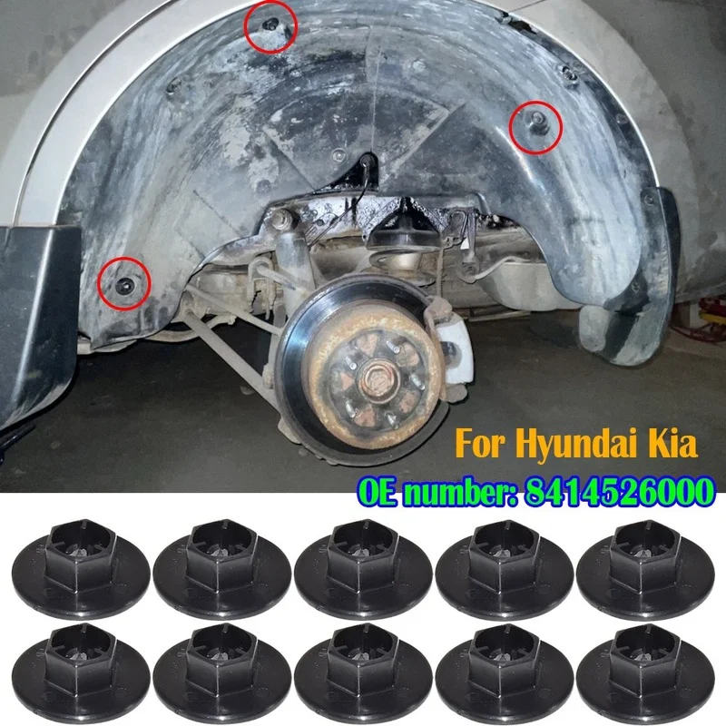 10X-Fender-Panel-Lining-Fixed-Clip-Nut-For-KIA-K5-Borrego-Sorento-Forte ...