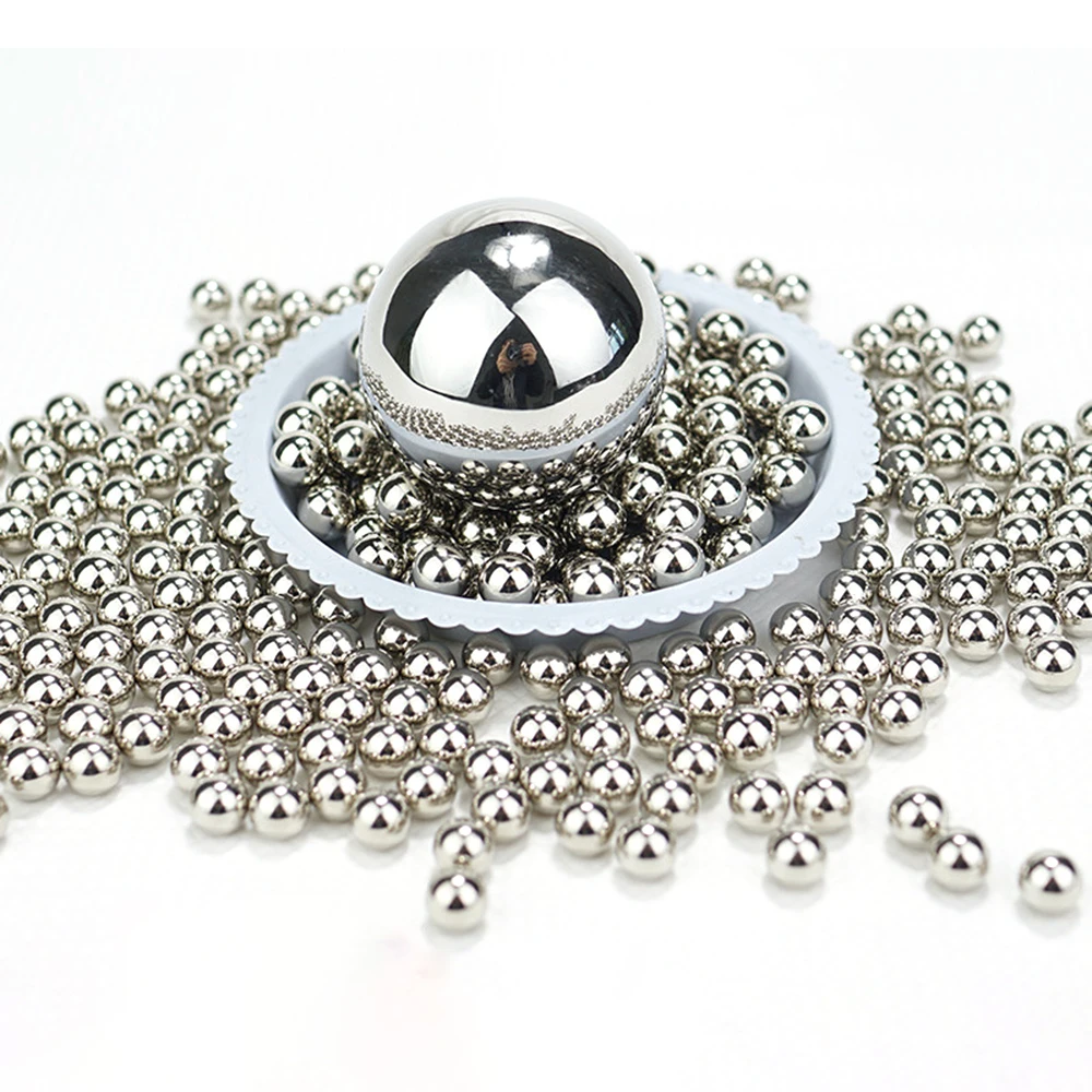 304 Stainless Steel Beads Ball High Precision Bearings Roller Beads Smooth Solid Balls Slingshot ...