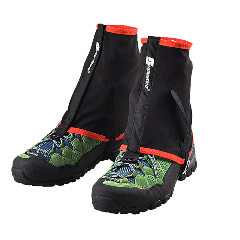 Elastic-Waterproof-Leggings-Shoe-Cover-Leg-Gaiters-Climbing-Camping ...