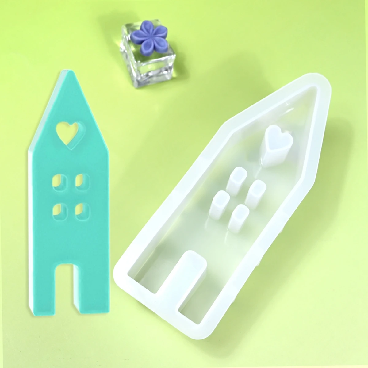 Love-House-Silicone-Mould-Set-DIY-Mold-Epoxy-Resin-Molds-for-Jewelry ...