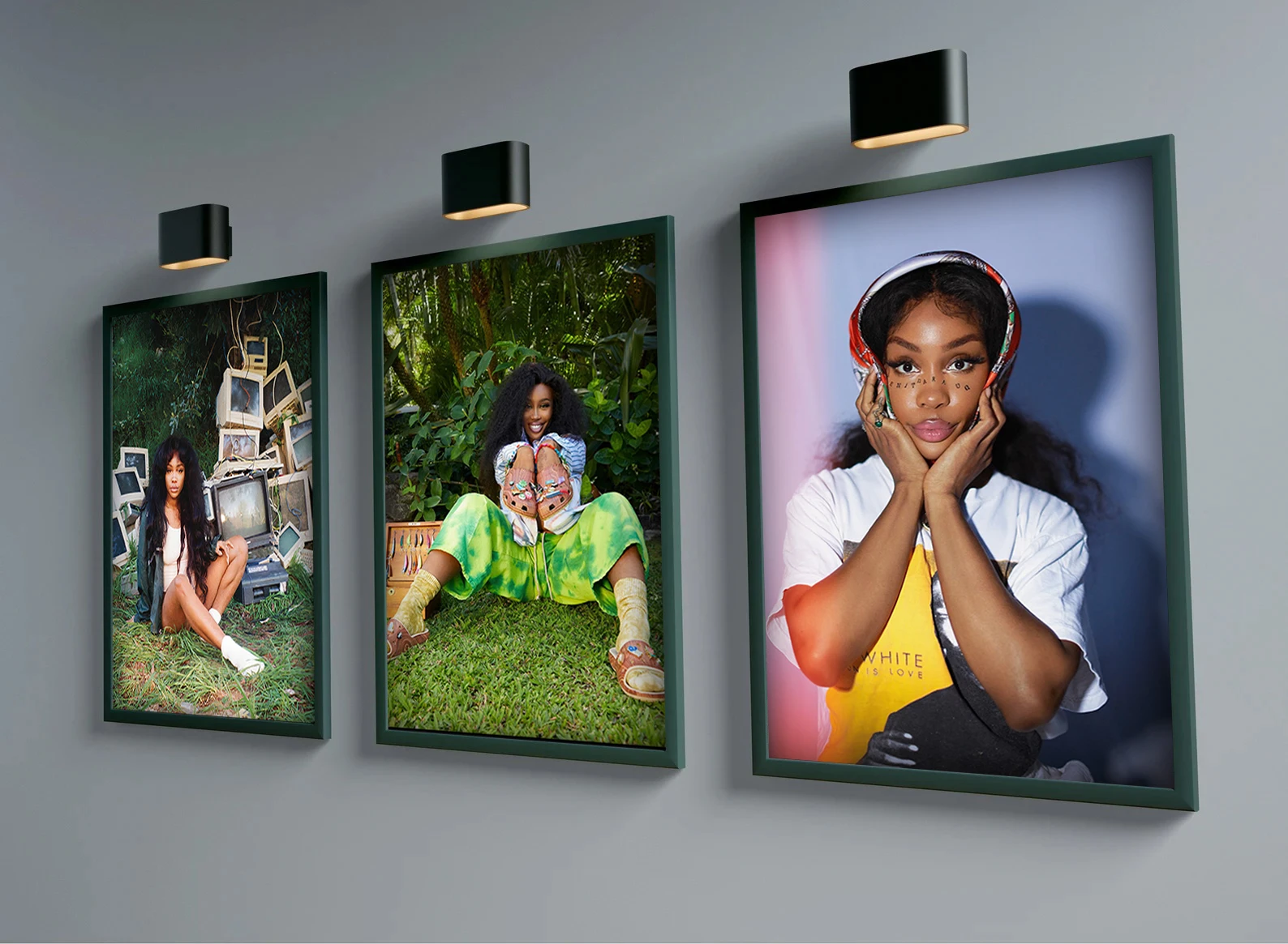 SZA Sos Music Album Poster Hot Singer Rapper Aesthetic Ctrl Deluxe ...