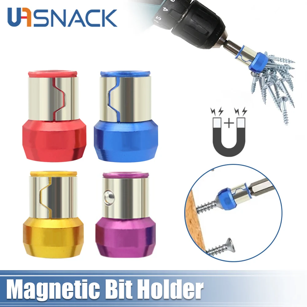 Magnetic-Bit-Holder-Alloy-Electric-Magnetic-Ring-Screwdriver-Bit-Anti ...