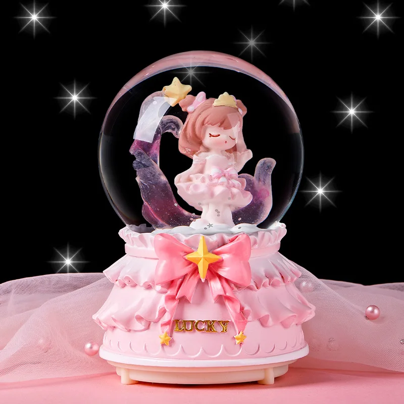 Creative-Snowball-Music-Box-Luminous-Crystal-Ball-Girl-s-Birthday-Gift ...