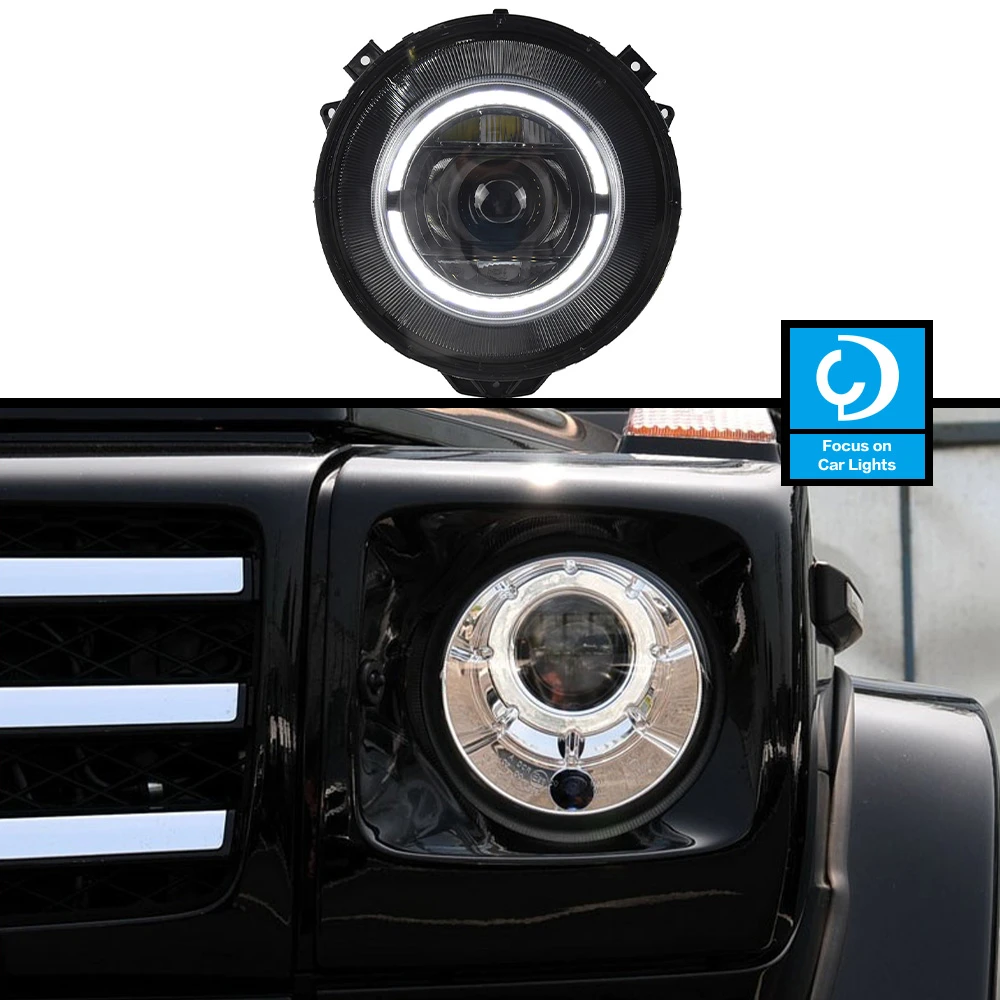Car Front Headlight For Benz W463 G350 G500 G63 2007 2017 Type LED Head Lamp Styling Dynamic ...