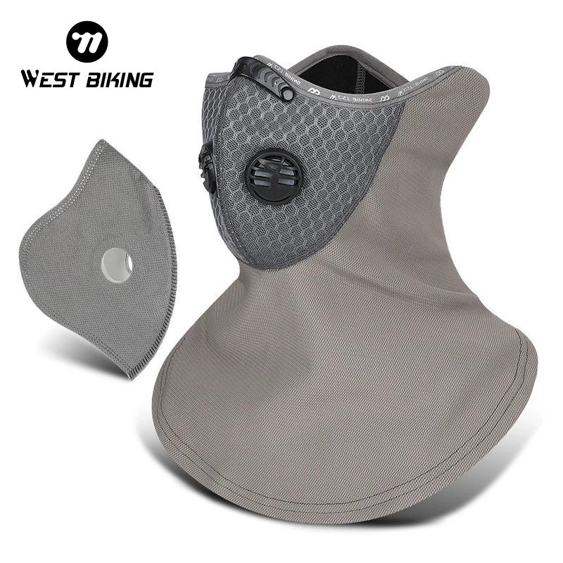 WEST BIKING Sport Cycling Headwear Winter Balaclava Face Cover With ...