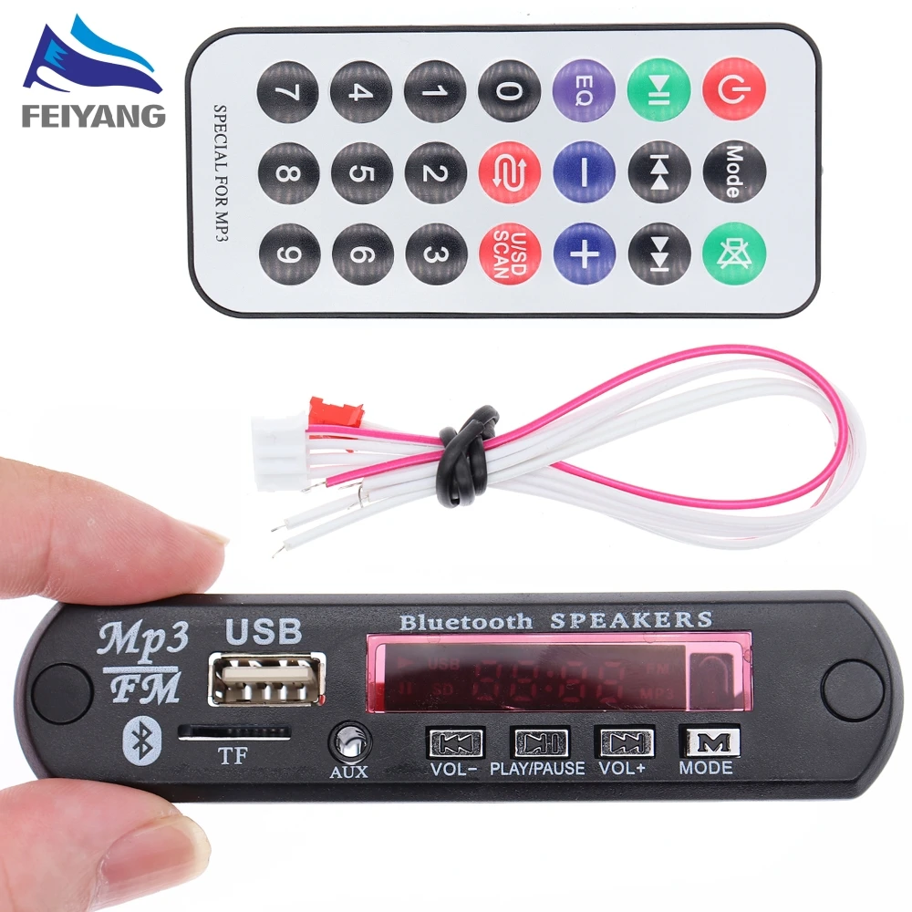 1Set-Standard-Wireless-Bluetooth-12V-MP3-WMA-Decoder-Board-Audio-Module ...