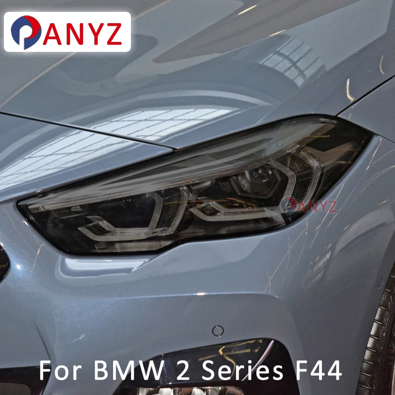 For BMW 2 Series F44 Gran Coupe M235i Car Headlight Tint Black ...