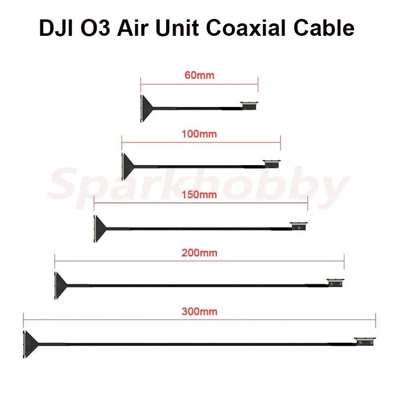 1PC-FPV-Digital-System-Coaxial-Cable-60mm-100mm-150mm-200mm-300mm-For ...