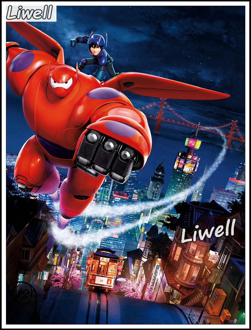 Big Hero 6 Disney Movie Poster