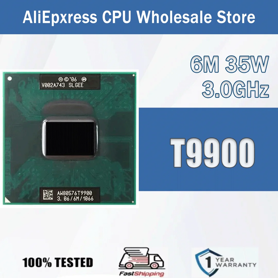 Intel Core T9900 SLGEE Computer CPU Processor Server 3.0GHz Dual Core ...