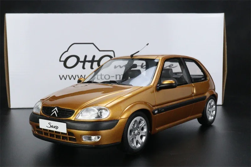 OTTO 1:18 Citroen Saxo VTS Gold Resin Model Car