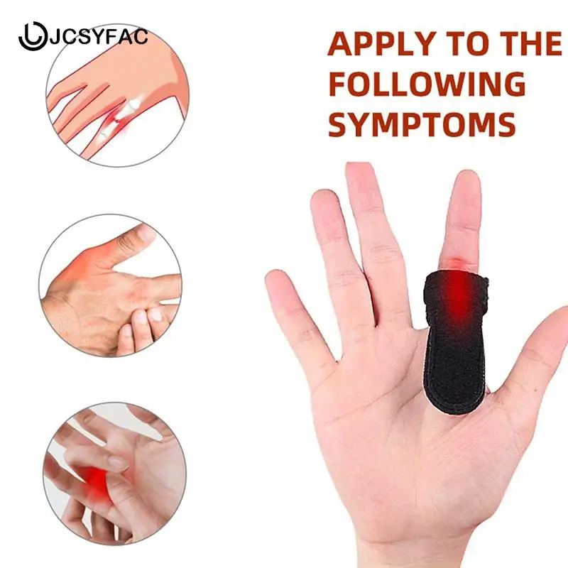 Pain Relief Trigger Finger Fixing Splint Straighten Brace Adjustable ...