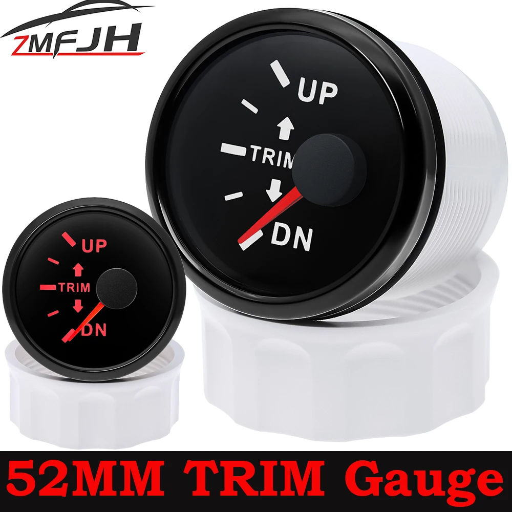 A Boat Inboard Outboard Engine Trim Gauge Up-DN Electric Trim Level ...