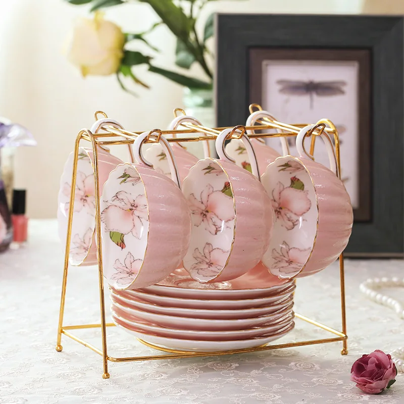 Modern-Art-Coffee-Cup-and-Saucer-Set-Nordic-Luxury-Creativity-High ...