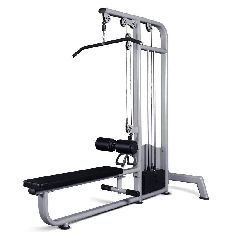Gym-Strength-Training-Chest-Shoulder-Lat-Pull-down-Seated-Row-Machine ...