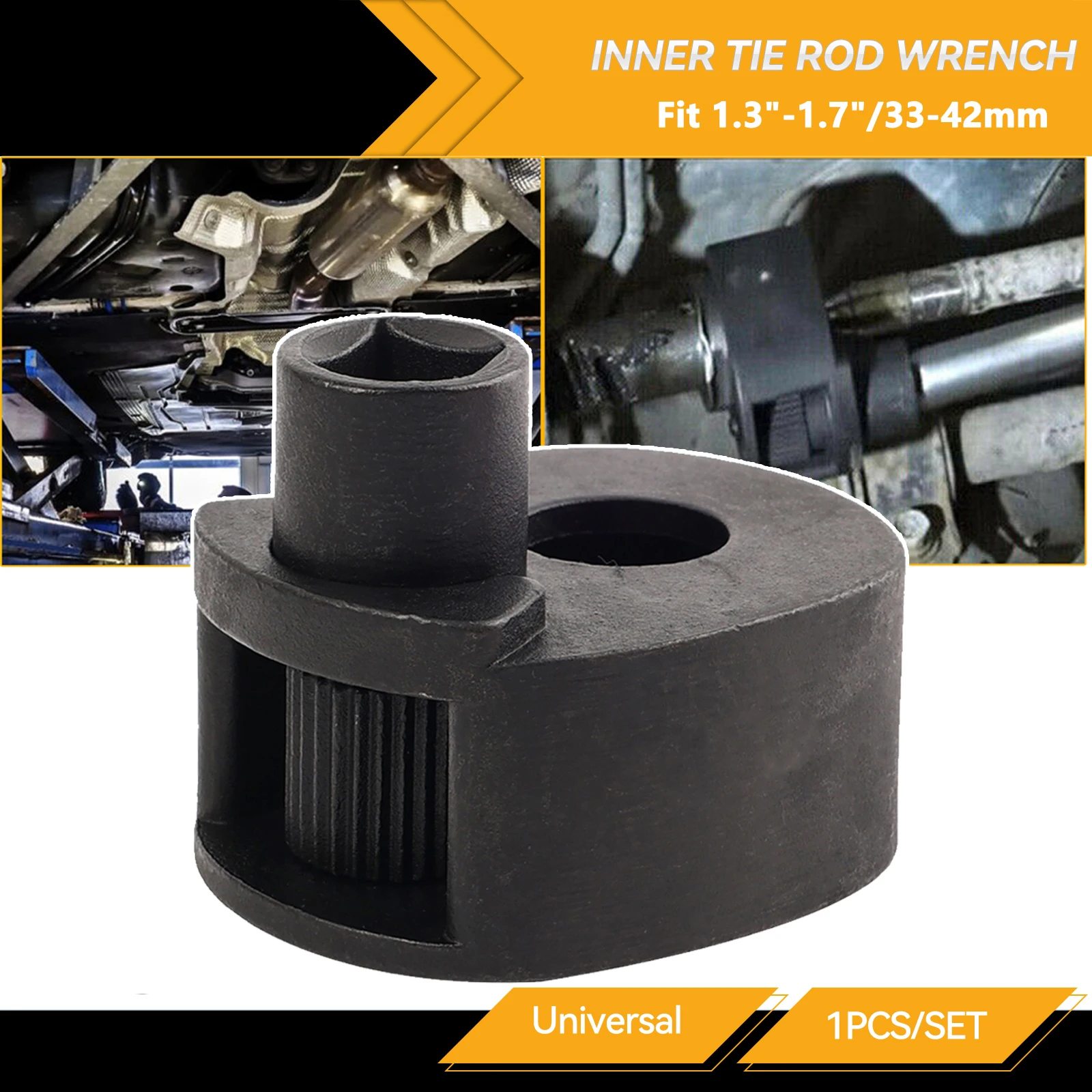 Universal Inner Tie Rod Wrench 33 - 42mm Car Inner Steering Rudder Rods ...