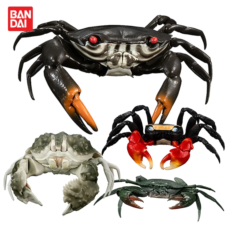 Original Crab Series Gashapon Toys King Crab Edible Crab Fiddler Crab ...