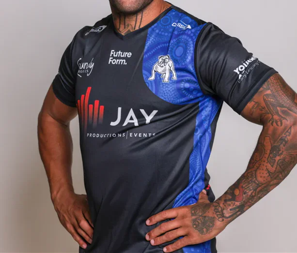 2024-BULLDOGS-MENS-RUGBY-TRAINING-JERSEY-size-S-5XL-Print-name-and ...