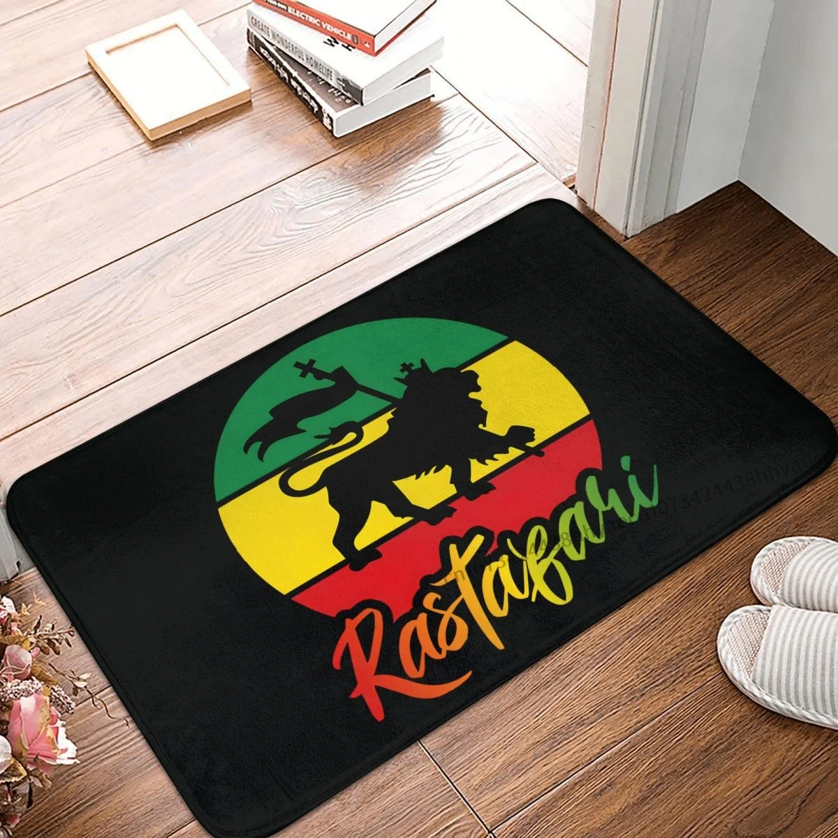 Bath-Mat-Rastafari-Rasta-Lion-Of-Judah-Doormat-Flannel-Carpet-Outdoor ...