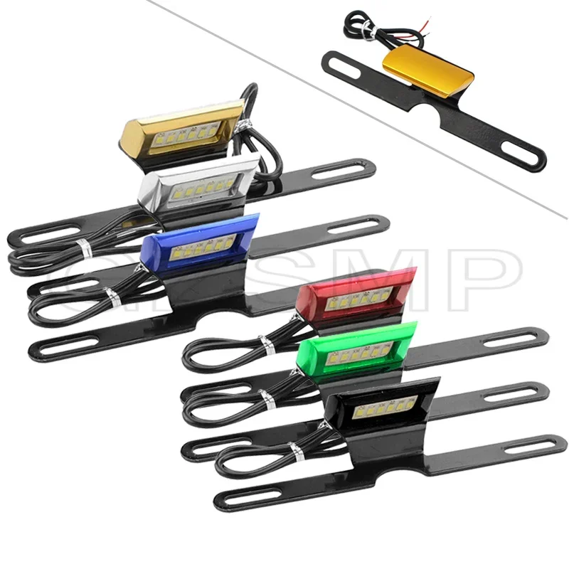 Motorcycle-Accessoreis-CNC-Tail-Tidy-LED-Light-License-Plate-Lamp-For ...