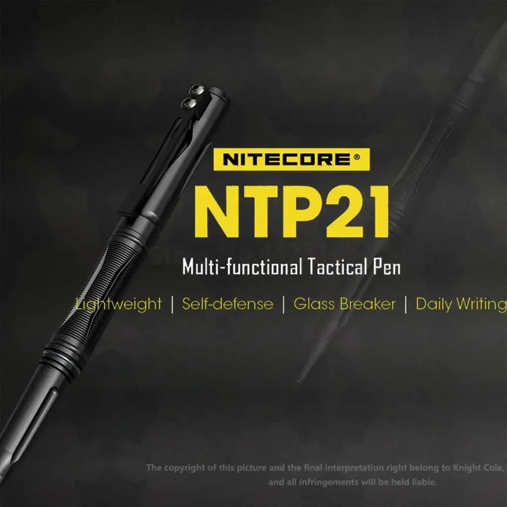 NITECORE-NTP21-Tactical-Tungsten-Bezel-Aluminum-Alloy-Pen ...