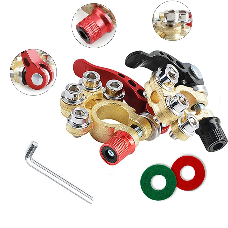 Car-2-Pcs-Automotive-Battery-Accessories-Terminals-Clamps-Auto-Parts ...