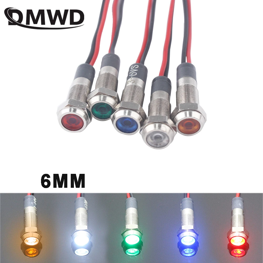 6mm-LED-Metal-Indicator-Light-Mini-Panel-Mount-Waterproof-Signal-Lamp ...