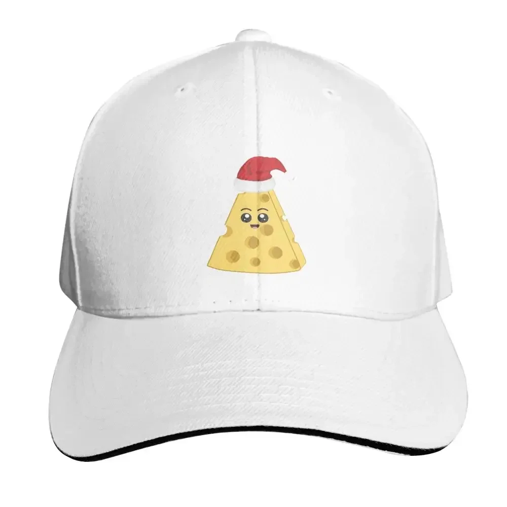 Christmas Cute Cheese Cap Fashion Casual Baseball Caps Adjustable Hat ...
