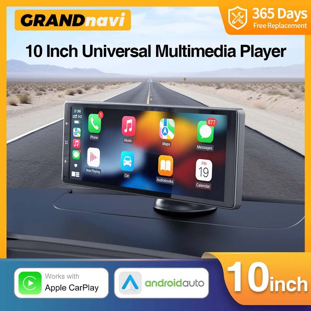 Universal-10-inch-Car-Radio-Multimedia-Video-Player-Wireless-CarPlay ...