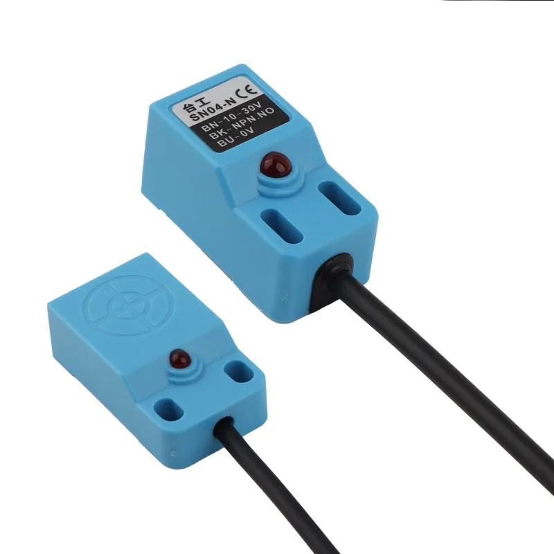 Proximity Switch Metal Limit Sensor Square Waterproof SN04-N SN04-D ...