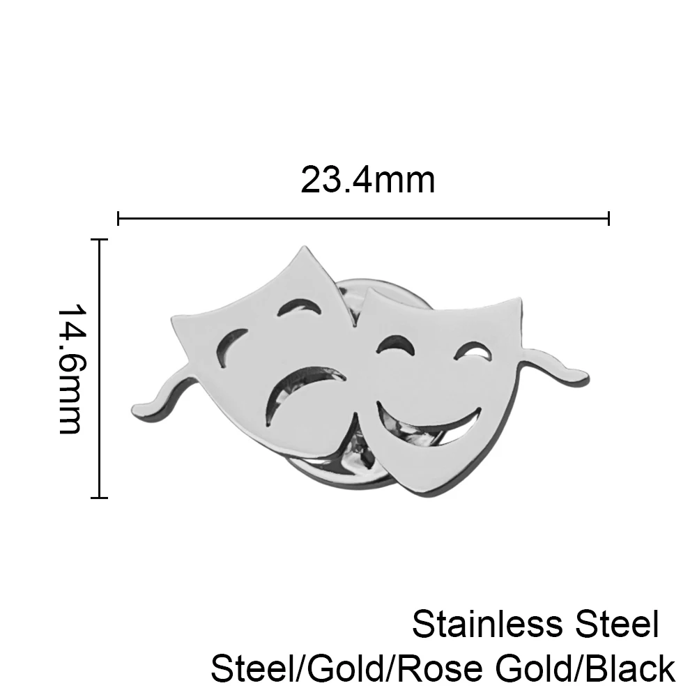 Tragedy Mask Template