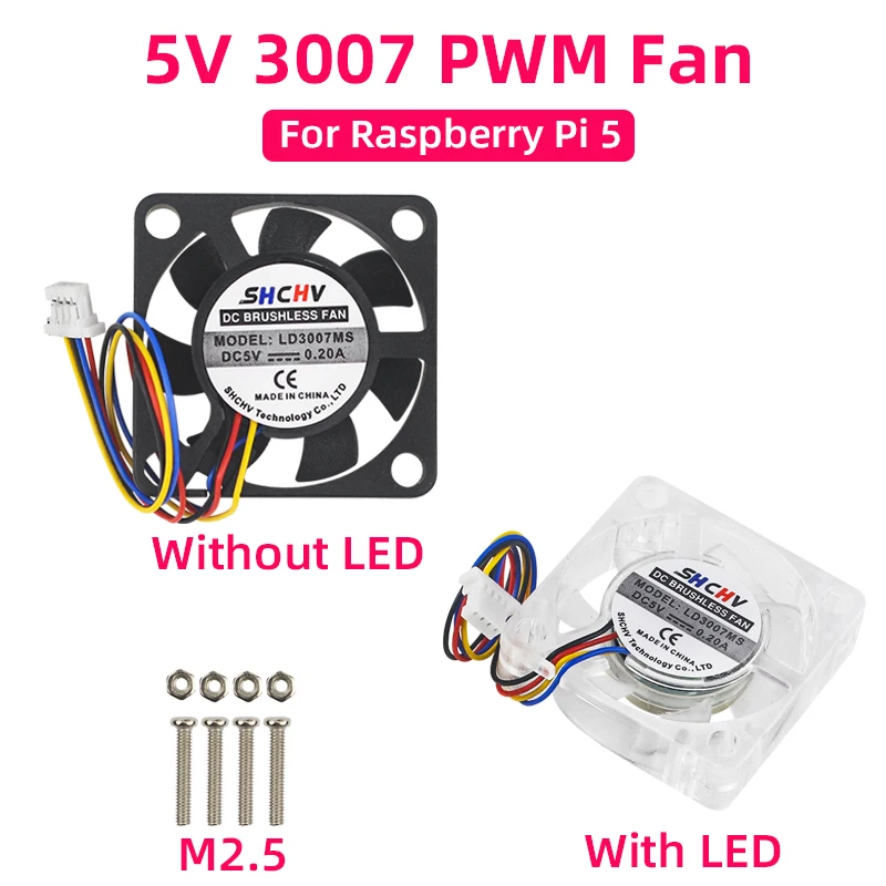 5V-3007-Fan-PWM-Speed-Adjustable-CPU-Cooling-Radiator-Optional-LED-with-M2-5-Screws-Nutsfor.jpg