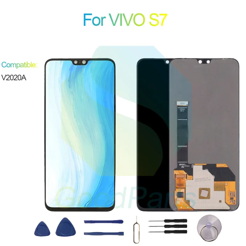 For-VIVO-S7-LCD-Display-Screen-6-44-V2020A-For-VIVO-S7-Touch-Digitizer ...