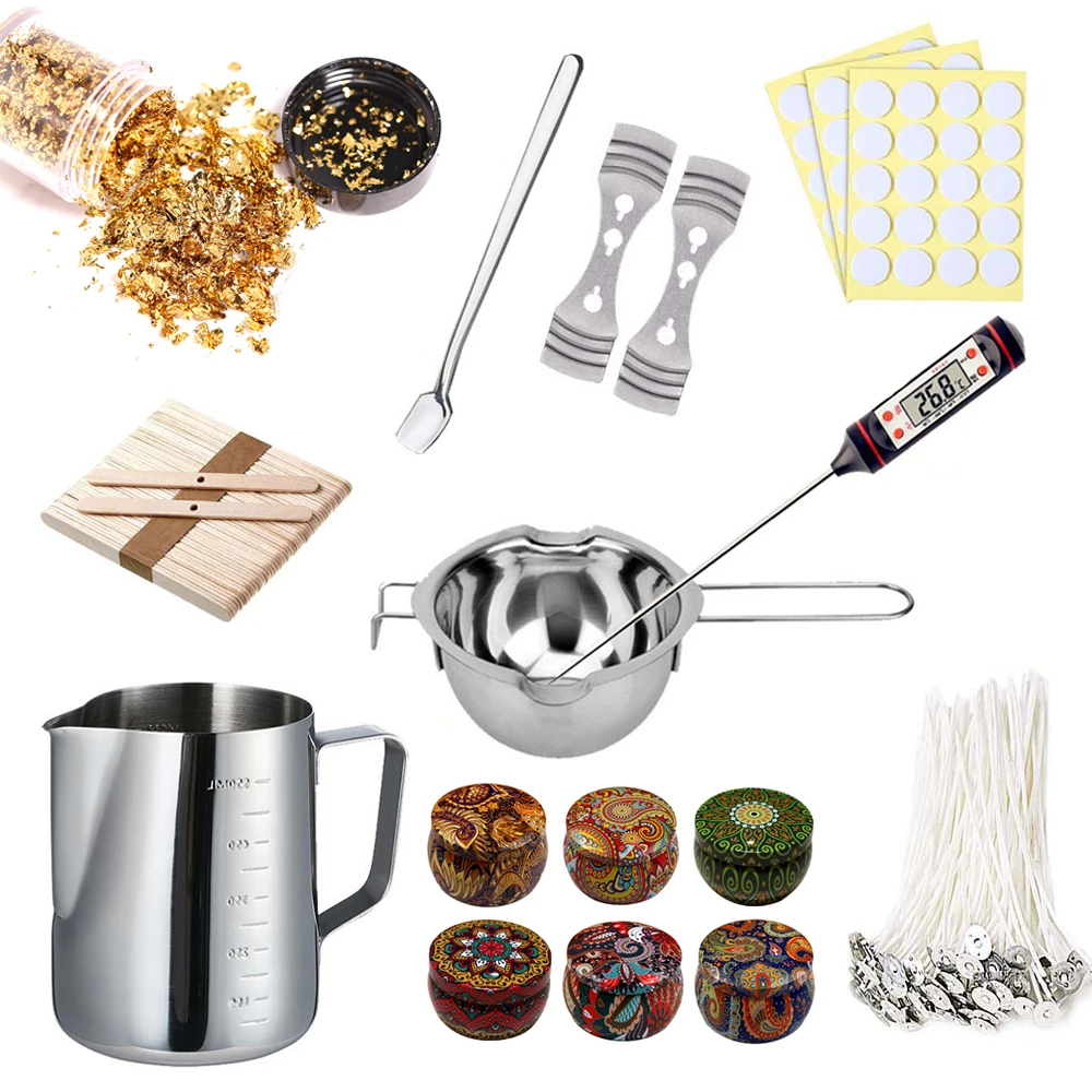 Kit de vela diy artesanal scented vela que faz suprimentos kit ...