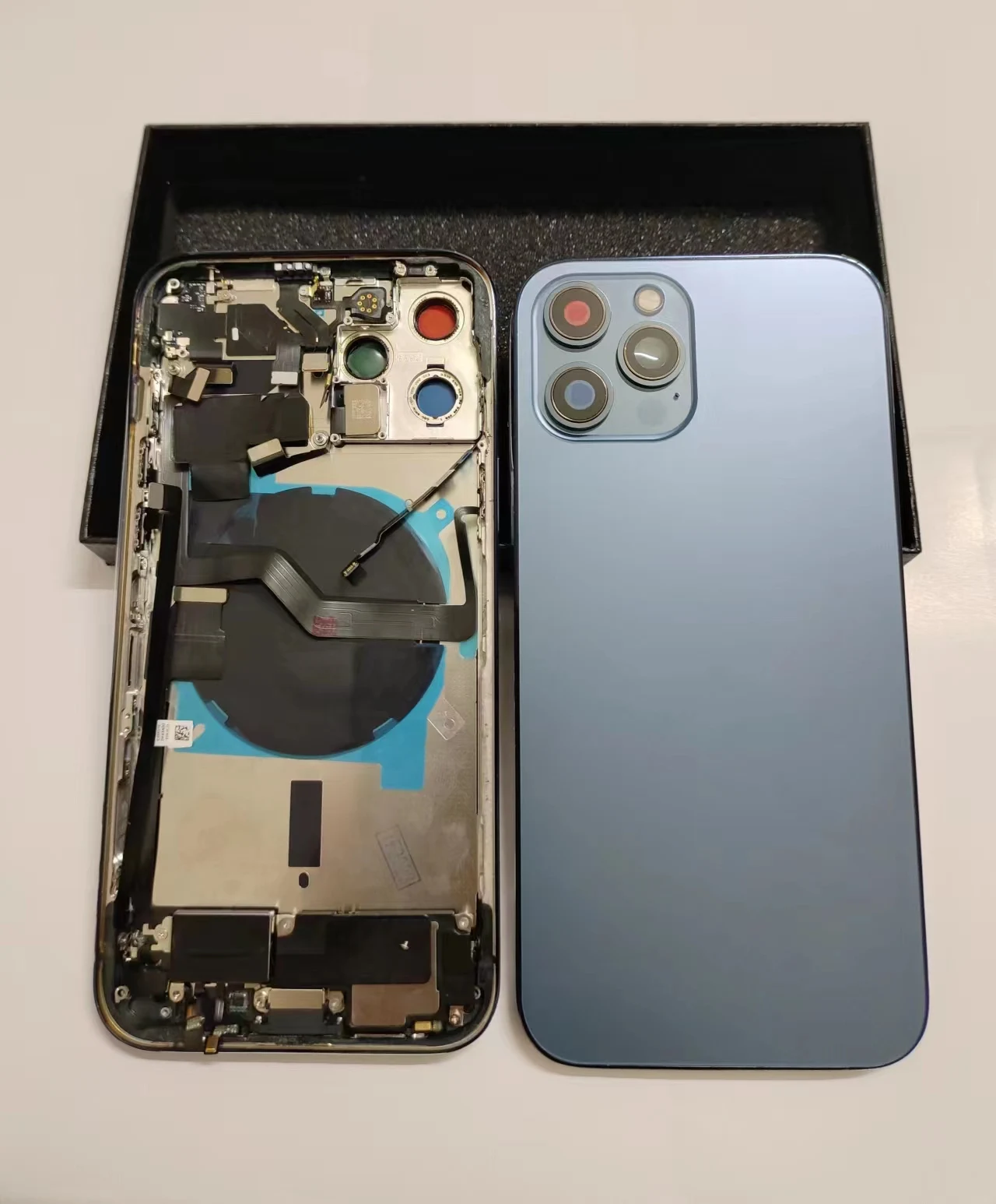 Full-Back-Cover-For-Iphone-12-Pro-Max-12-Mini-12-Housing-Battery-Middle ...