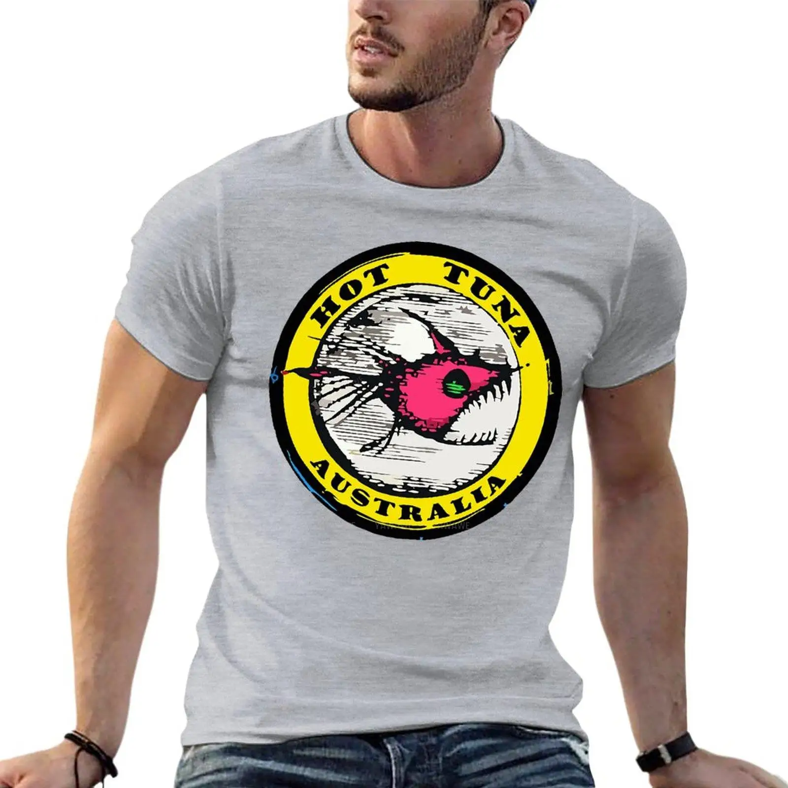 Hot-Tuna-Summer-Logo-Surfer-Beach-Vintage-Oversize-T-Shirt-For-Men-S ...