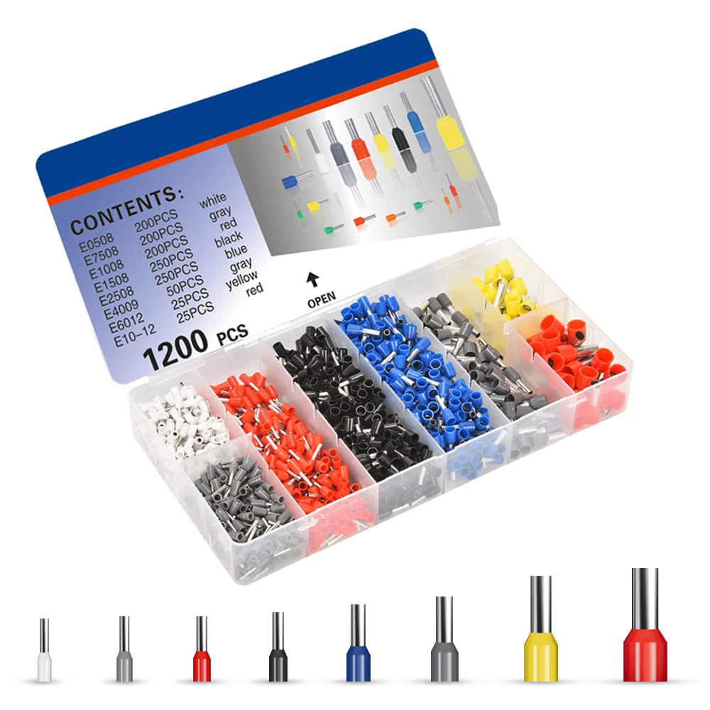 AWG22-7-Fio-Ferrules-Kit-Conectores-Virola-Fio-Crimp-Pin-Terminais-cabo-isolado-Termina ...