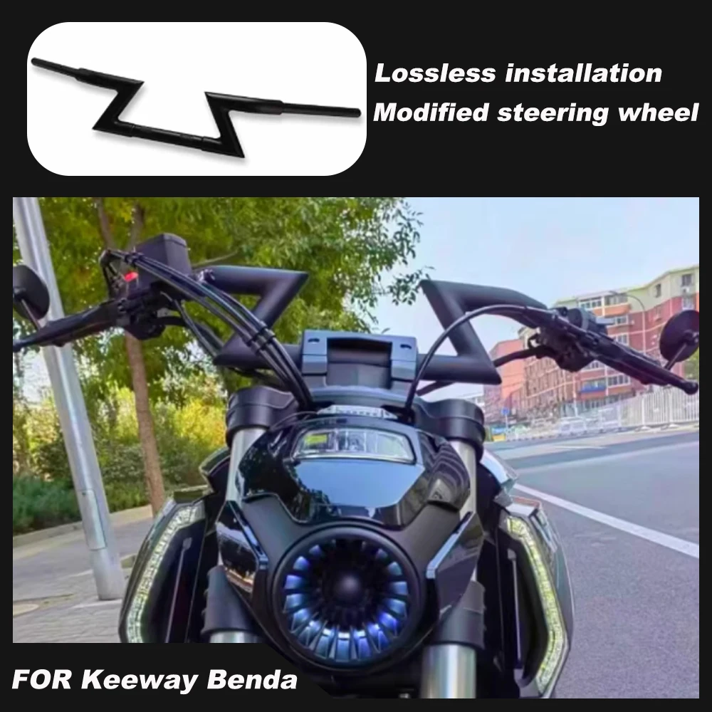 Motorcycle Modified Handlebars Move Back 10CM and Move The Handlebar ...