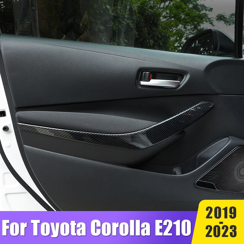 Carbon-Door-Inner-Handle-Frame-Trim-Stickers-ProtectorFor-Toyota ...