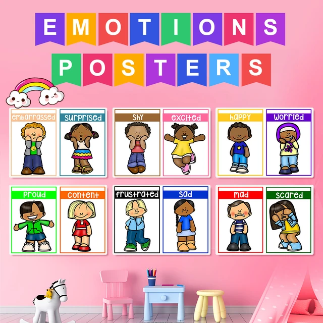Feelings Poster For Classroom